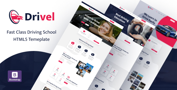 Drivel – Driving School HTML Template by themexe | ThemeForest